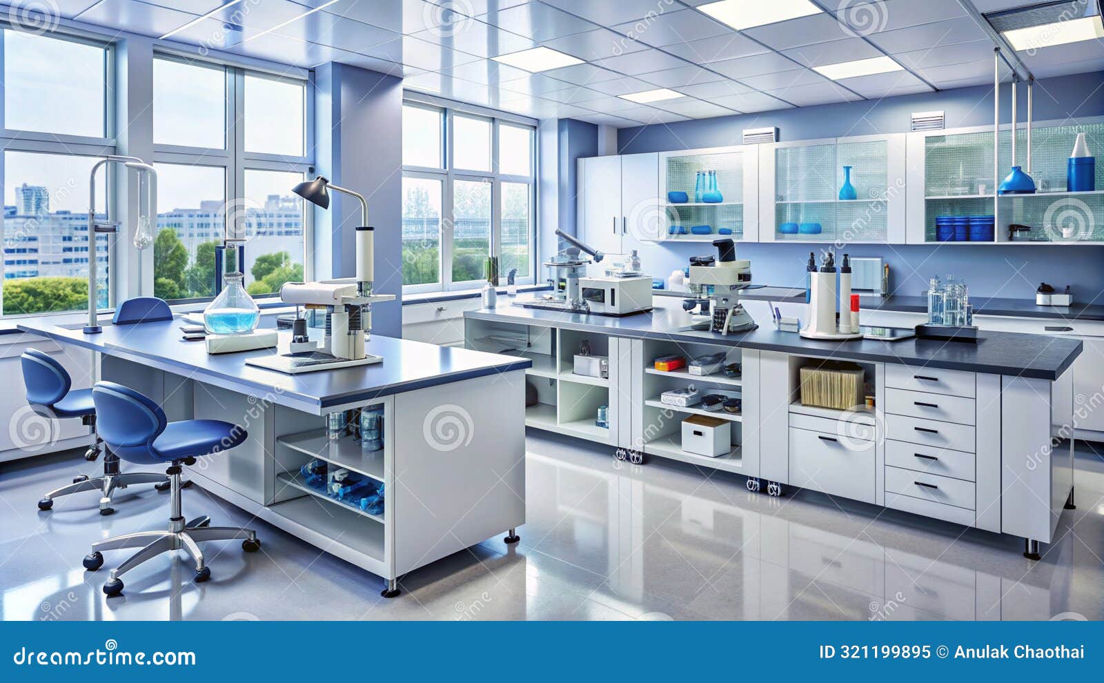 Scientists Conducting Quality Control Tests in a Laboratory Setting ...