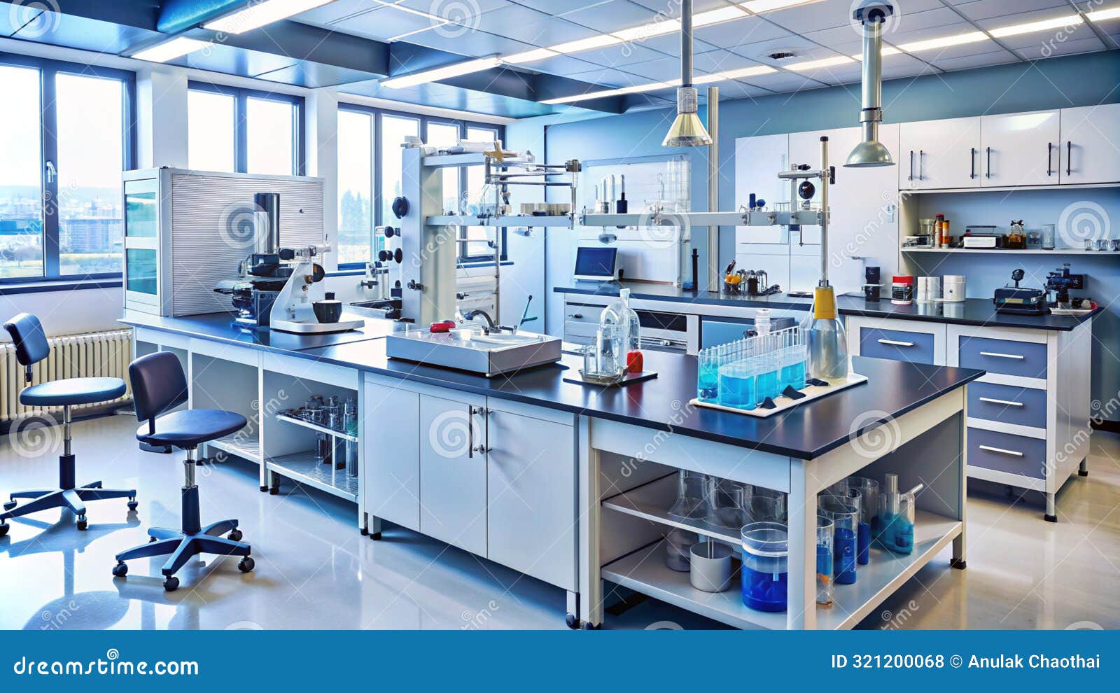 Scientists Conducting Quality Control Tests in a Laboratory Setting ...