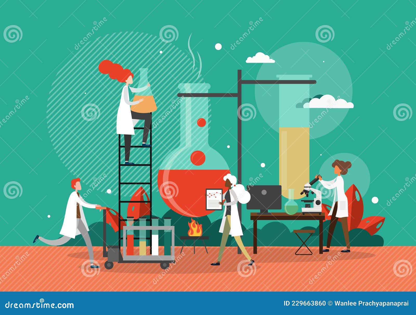 Scientific Observation Clipart