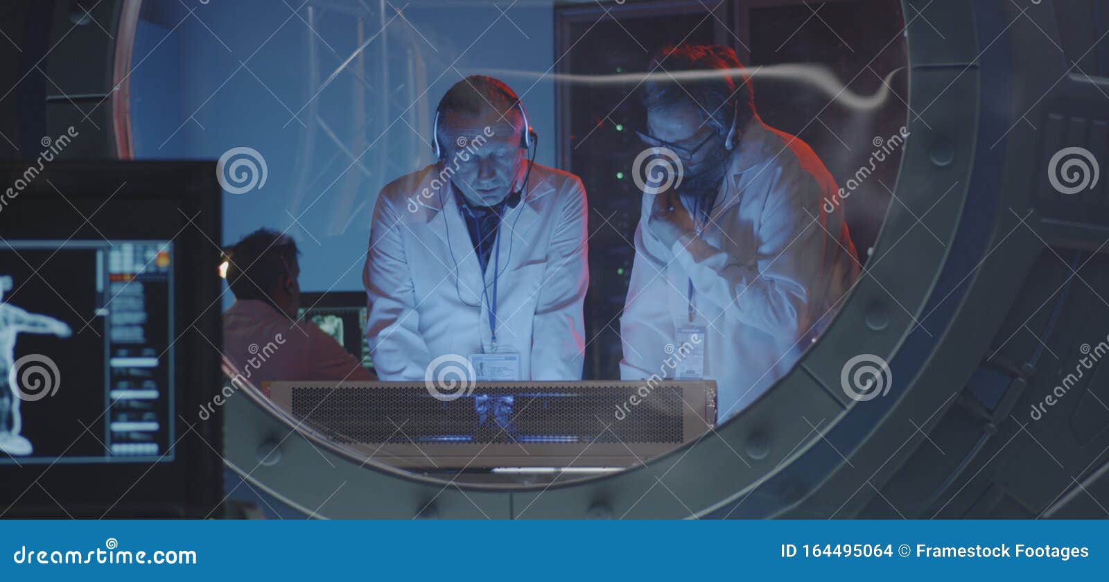 Scientists Conducting a Test in a Lab Stock Photo - Image of ...