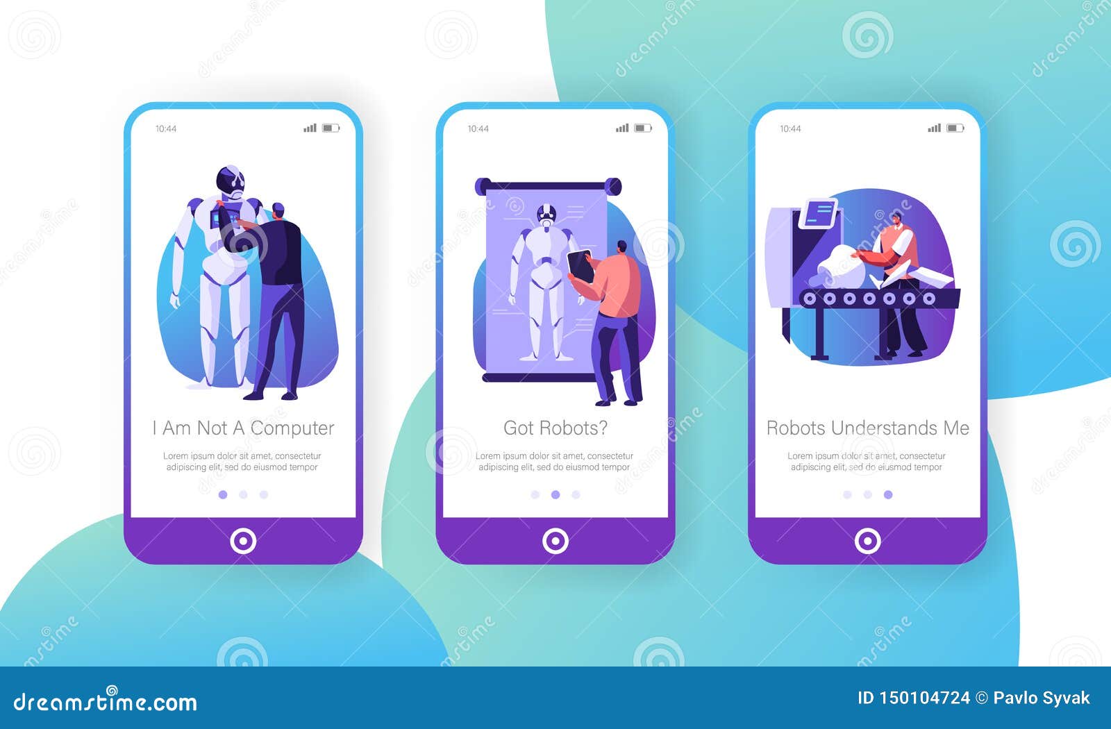 Stages Of Process Cartoon Vector | CartoonDealer.com #98983789