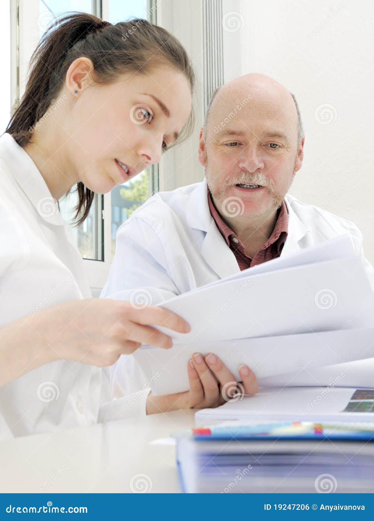 Scientists Discussing Progress of the Project Stock Photo - Image of ...