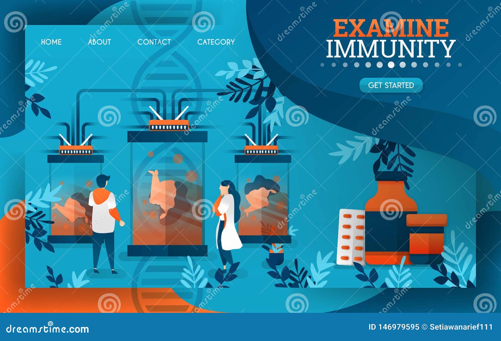 Scientists are Examining and Examining the Immune System of the Human ...