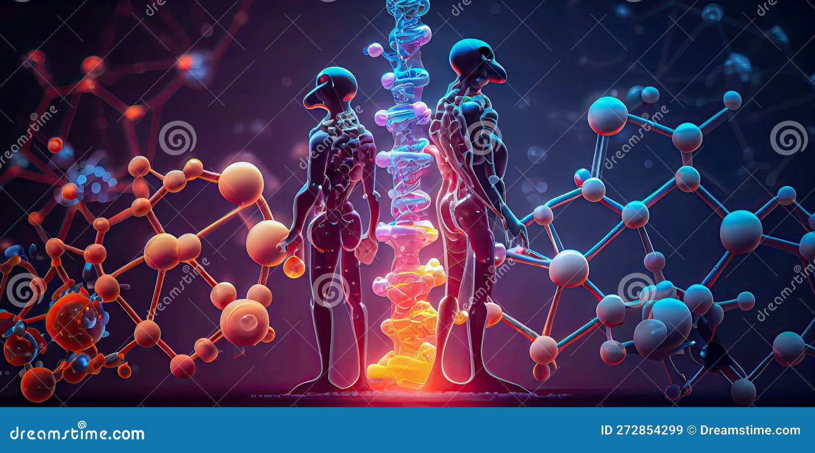 Scientists are Experimenting and Research with Molecule, Innovation ...