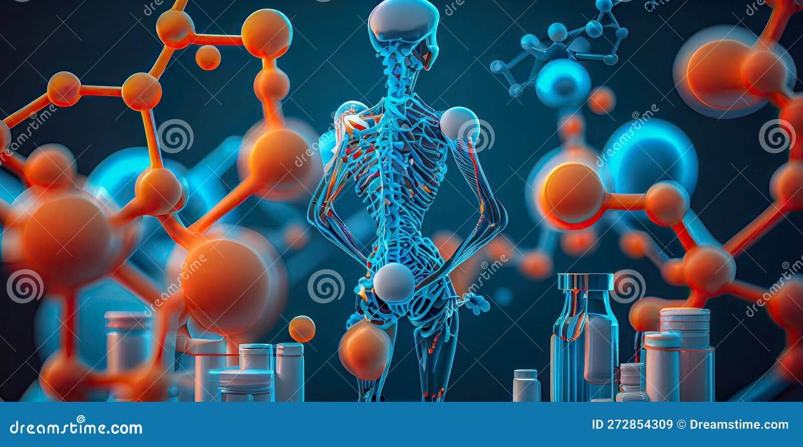 Scientists are Experimenting and Research with Molecule, Innovation ...