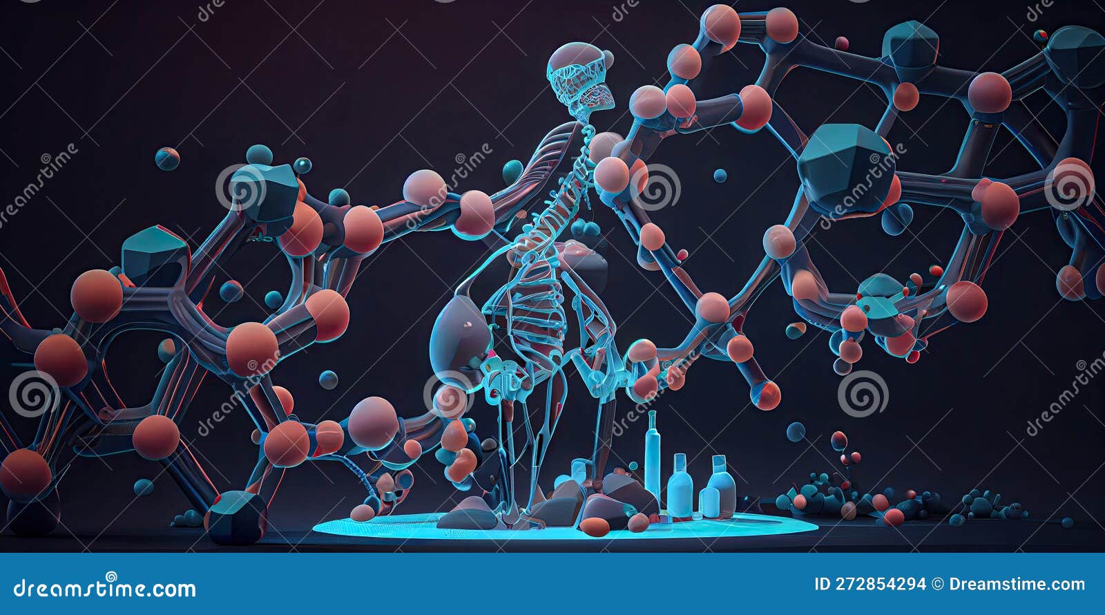 Scientists are Experimenting and Research with Molecule, Innovation ...