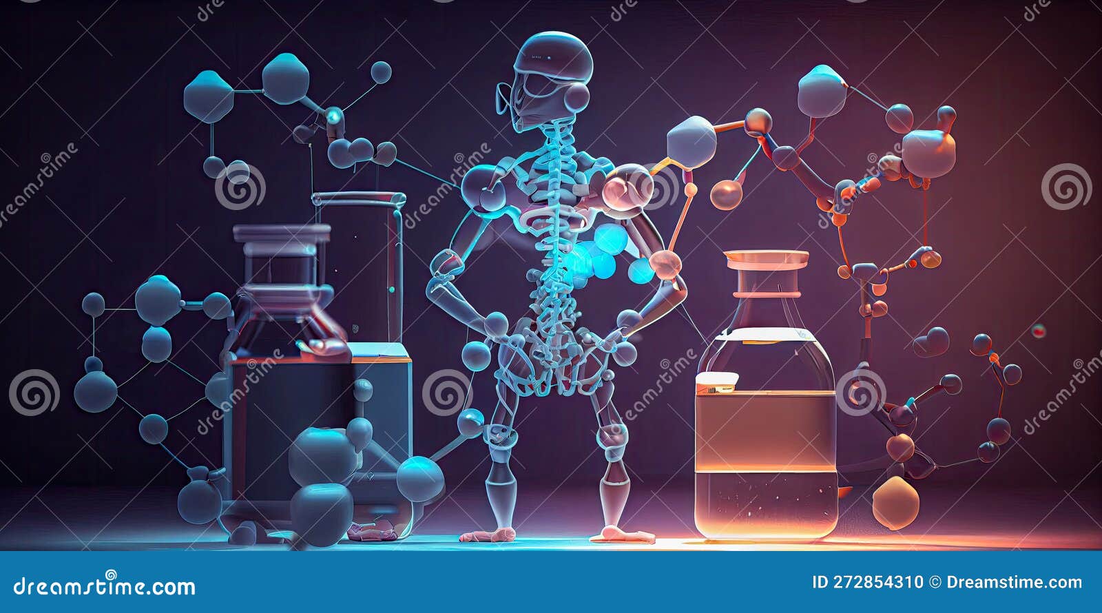 Scientists are Experimenting and Research with Molecule, Innovation ...