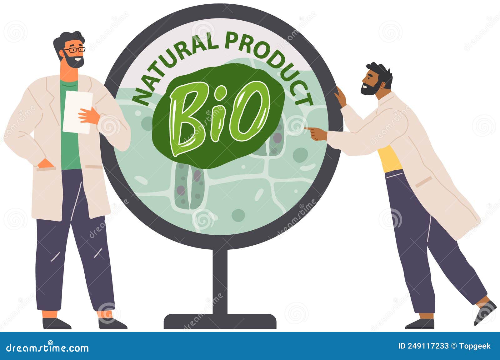 Scientists Make Laboratory Analysis of Natural Product. Biologists ...