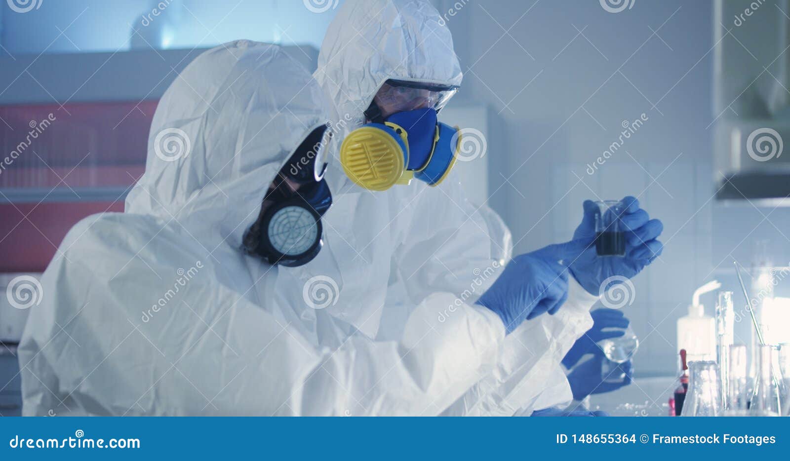 Scientists Working in Laboratory Stock Photo - Image of concentration ...