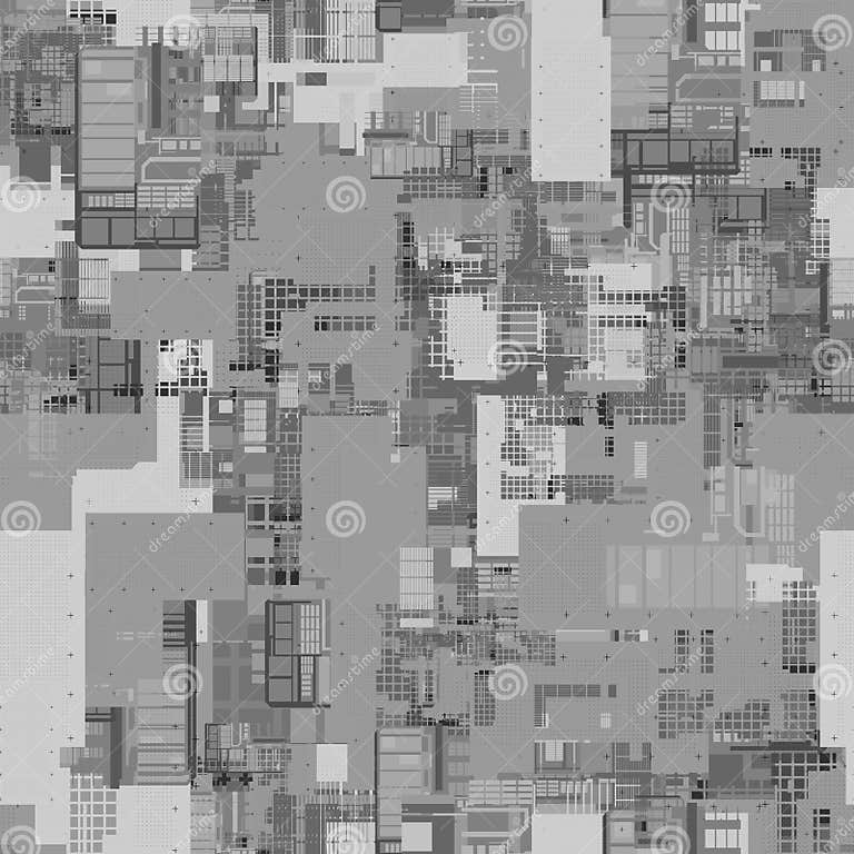 SCIFI Displacement Map for 3d Stock Illustration - Illustration of ...