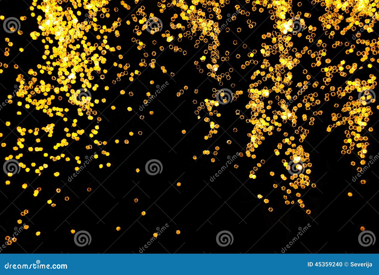 Scintilla Di Scintillio Sul Nero Fotografia Stock - Immagine di ...