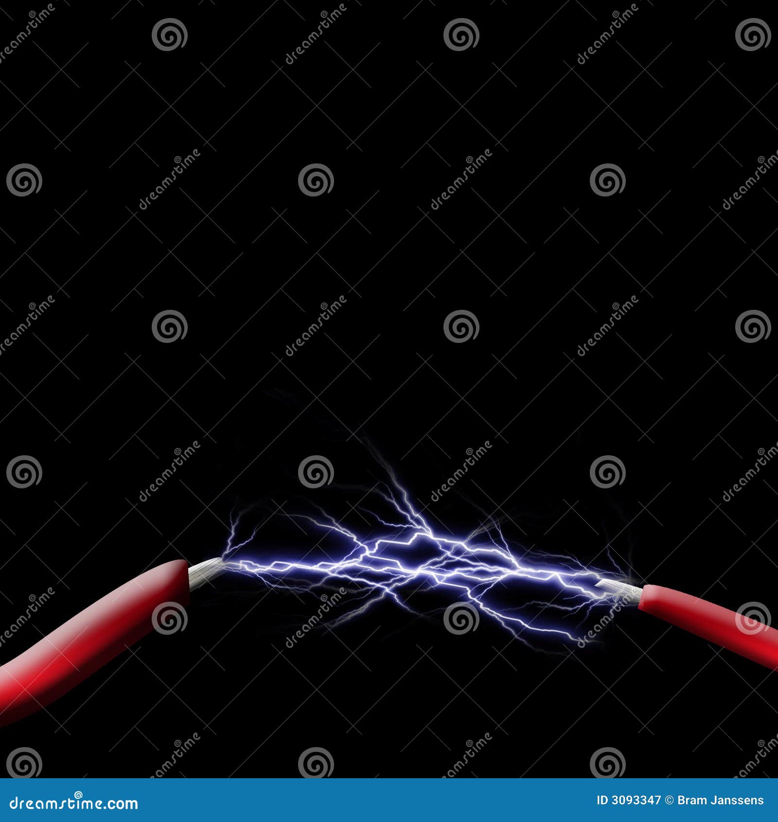 Scintilla Fra Due Collegare Illustrazione di Stock - Illustrazione di ...