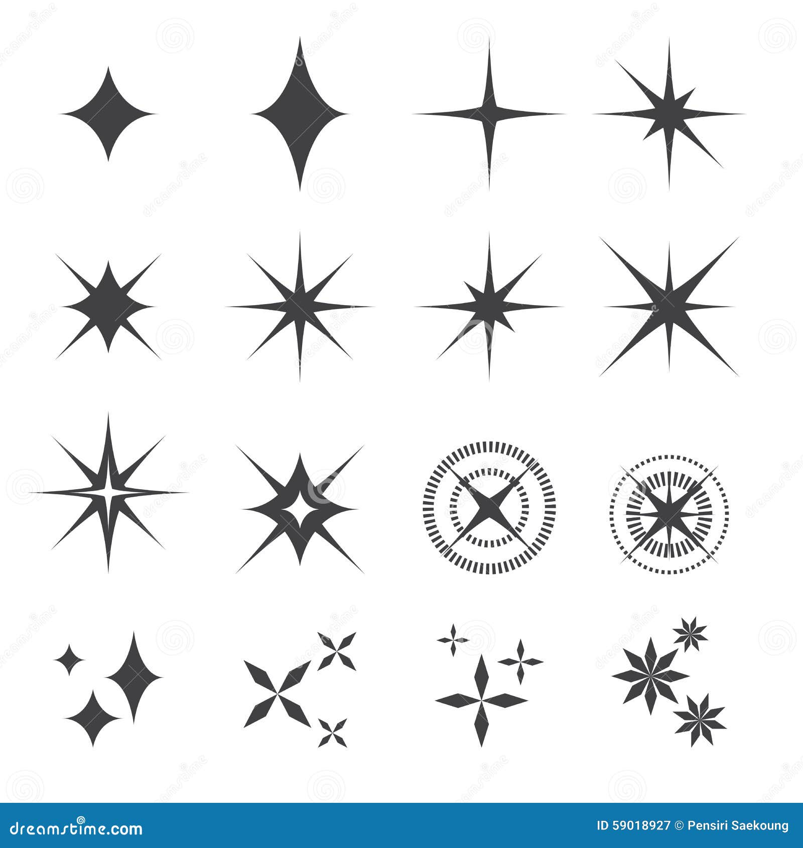 Scintilla l'icona illustrazione vettoriale. Illustrazione di ...