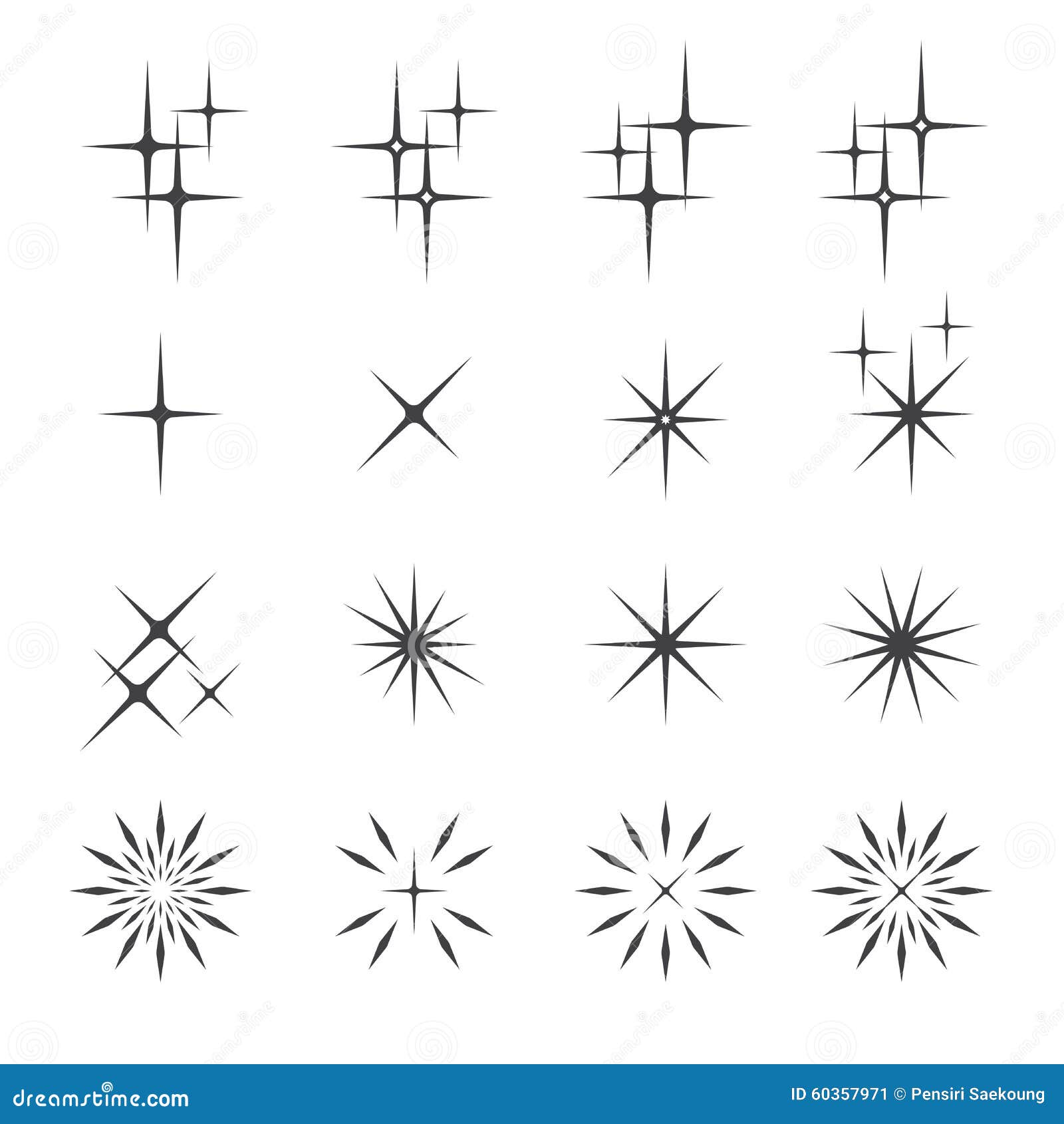 Scintilla l'icona illustrazione vettoriale. Illustrazione di luce ...