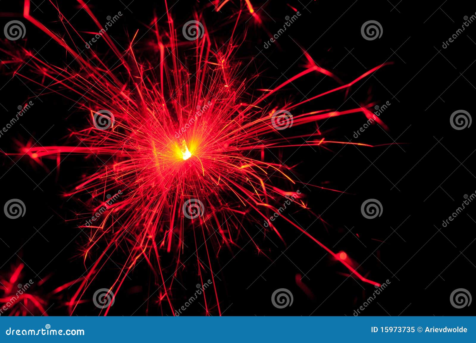 Scintilla rossa immagine stock. Immagine di celebri, isolato - 15973735