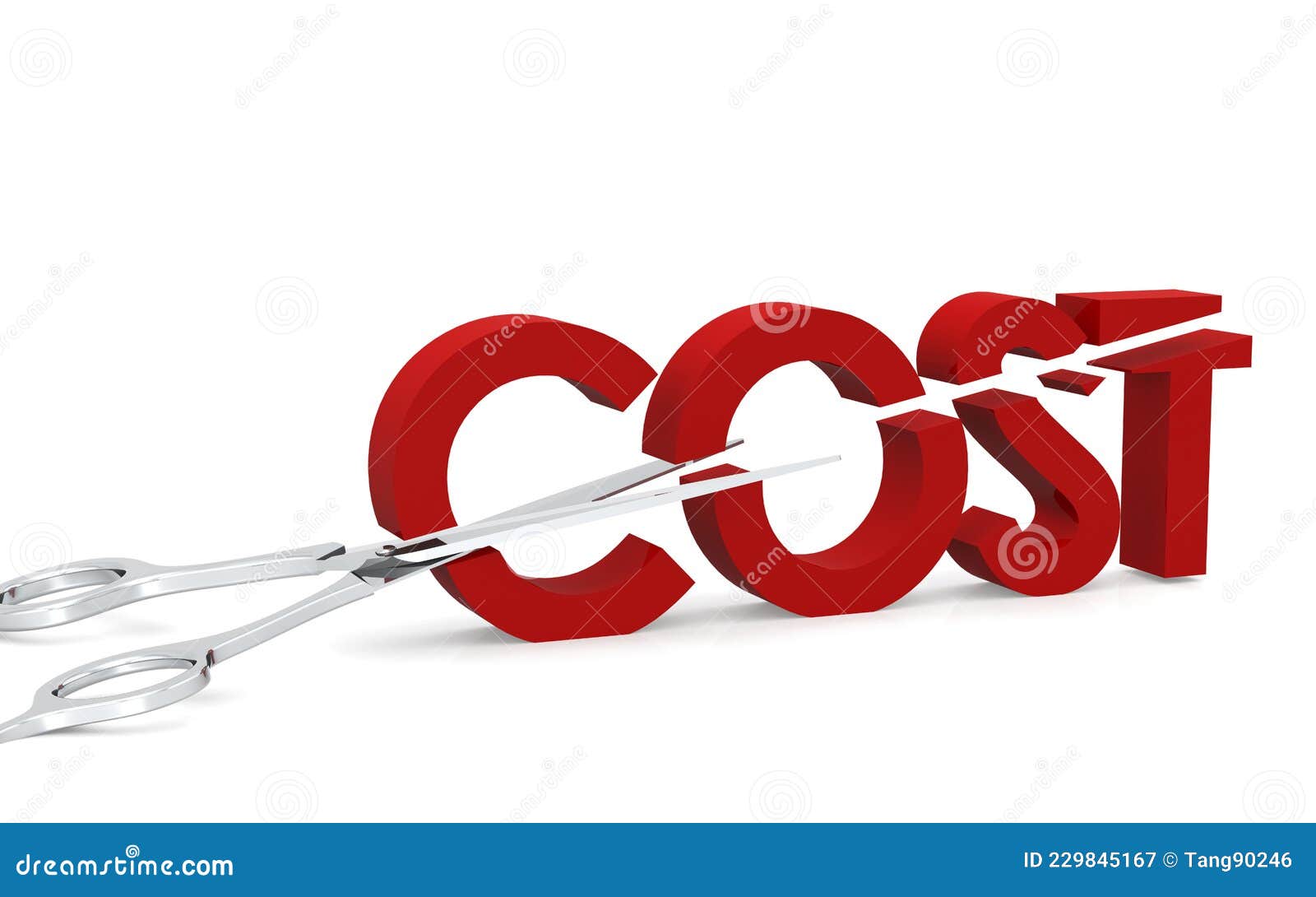 Cost Word Vice Clamp Reducing Holding Down Tight Stock Image ...