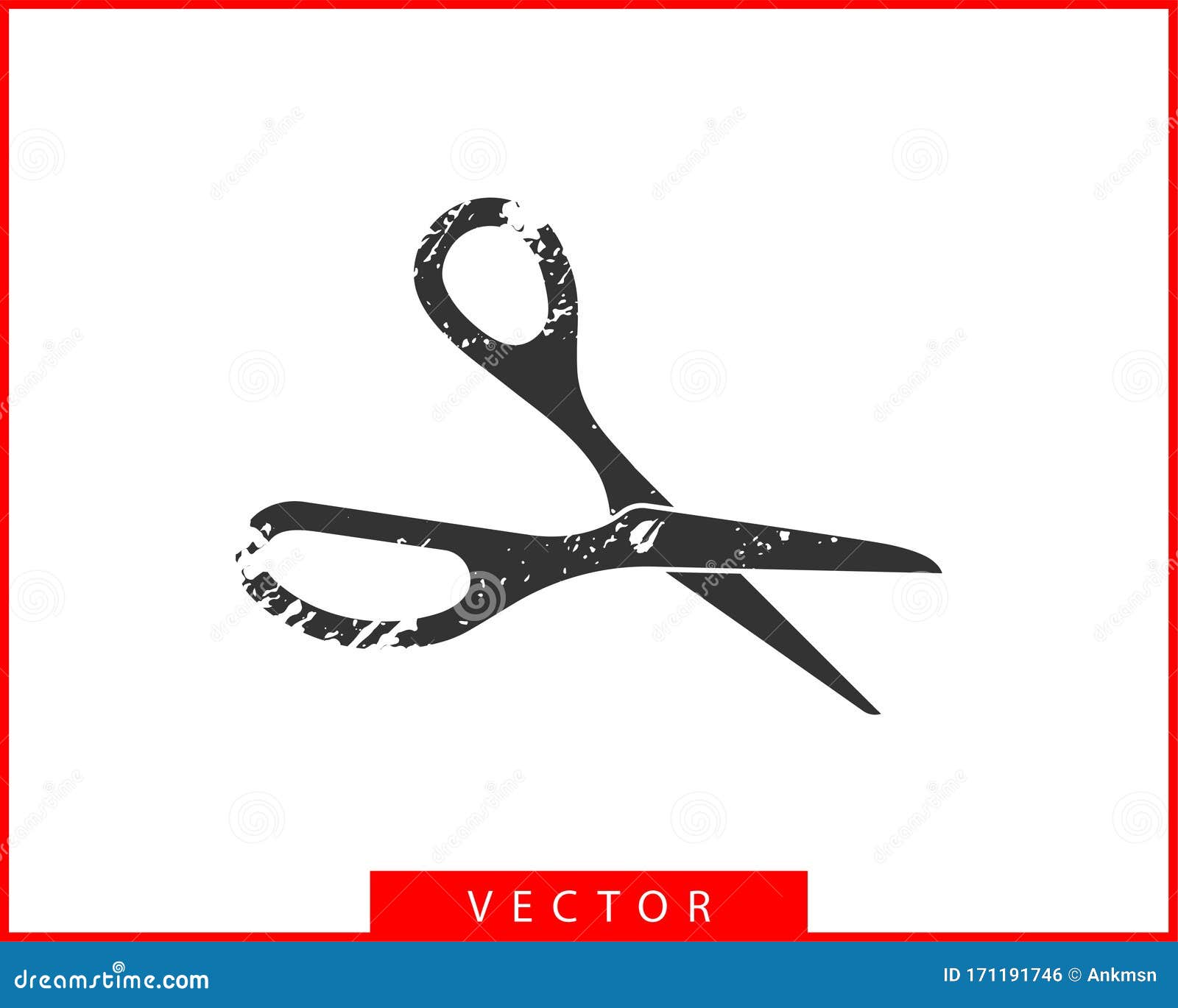 Scissor Icon. Scissors Vector Design Element or Logo Template Stock ...