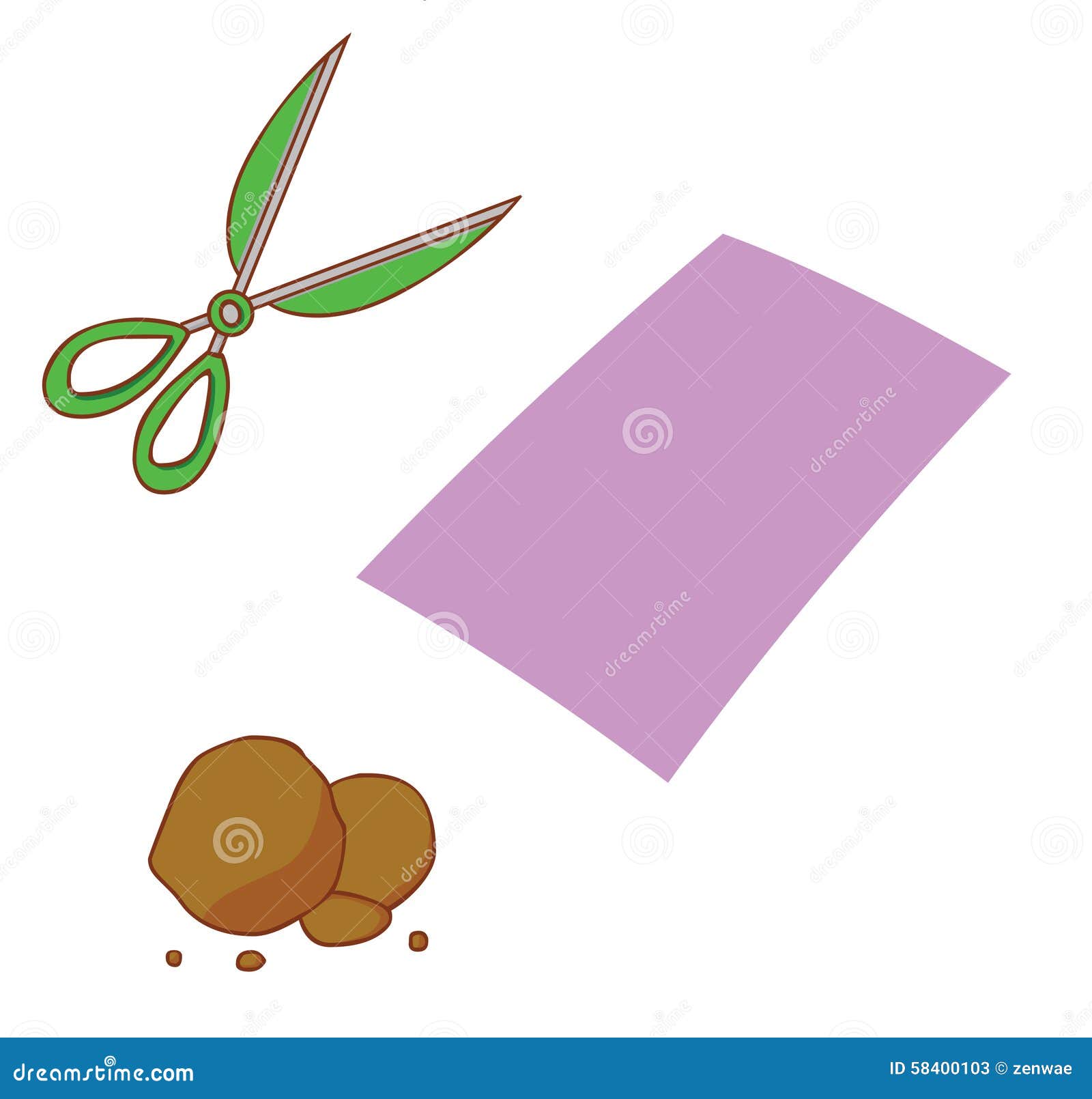Scissors And Paper Clipart