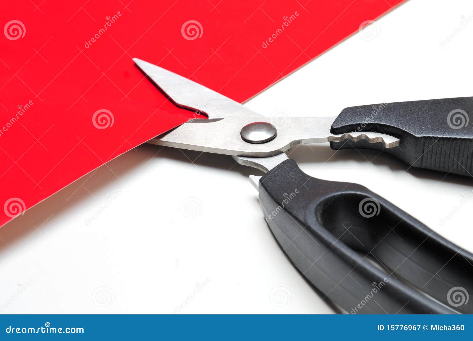 Scissors stock image. Image of paper, business, cutter - 15776967