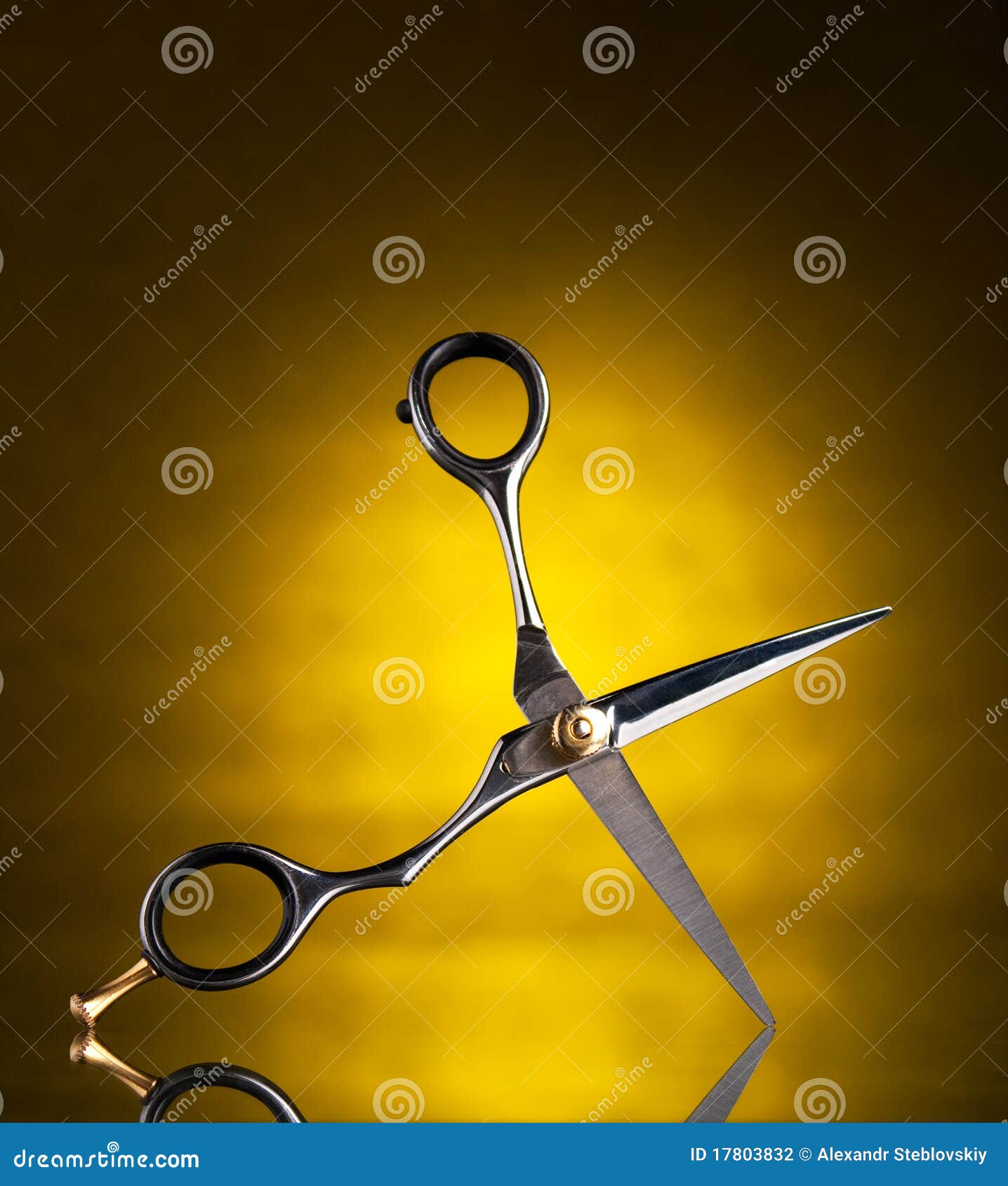 Scissors stock photo. Image of descriptive, lock, gold - 17803832