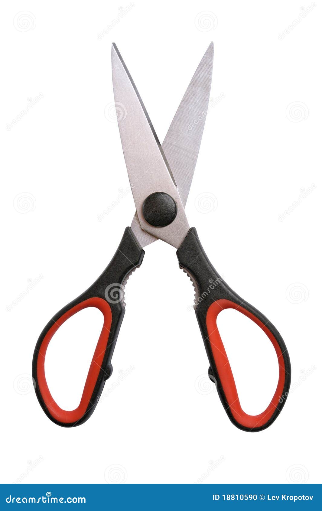 Scissors stock photo. Image of domestic, craft, plastic - 18810590