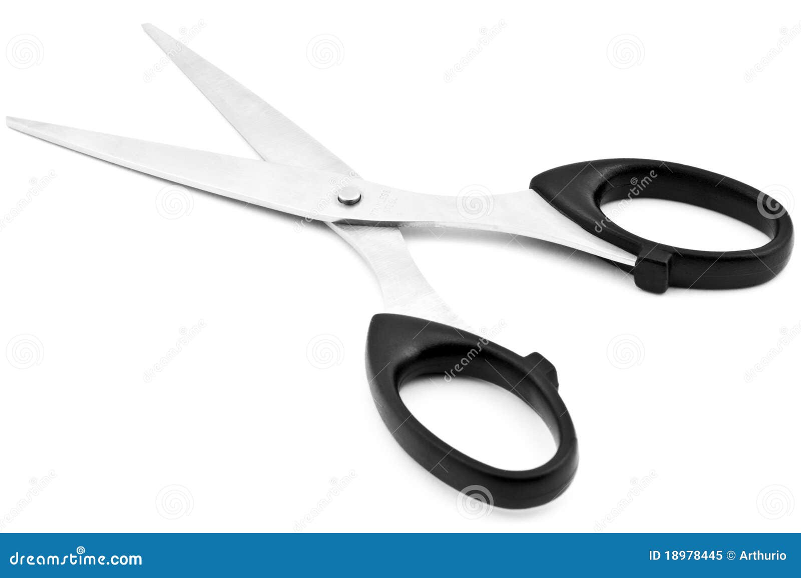 Scissors stock image. Image of object, steel, black, tool - 18978445
