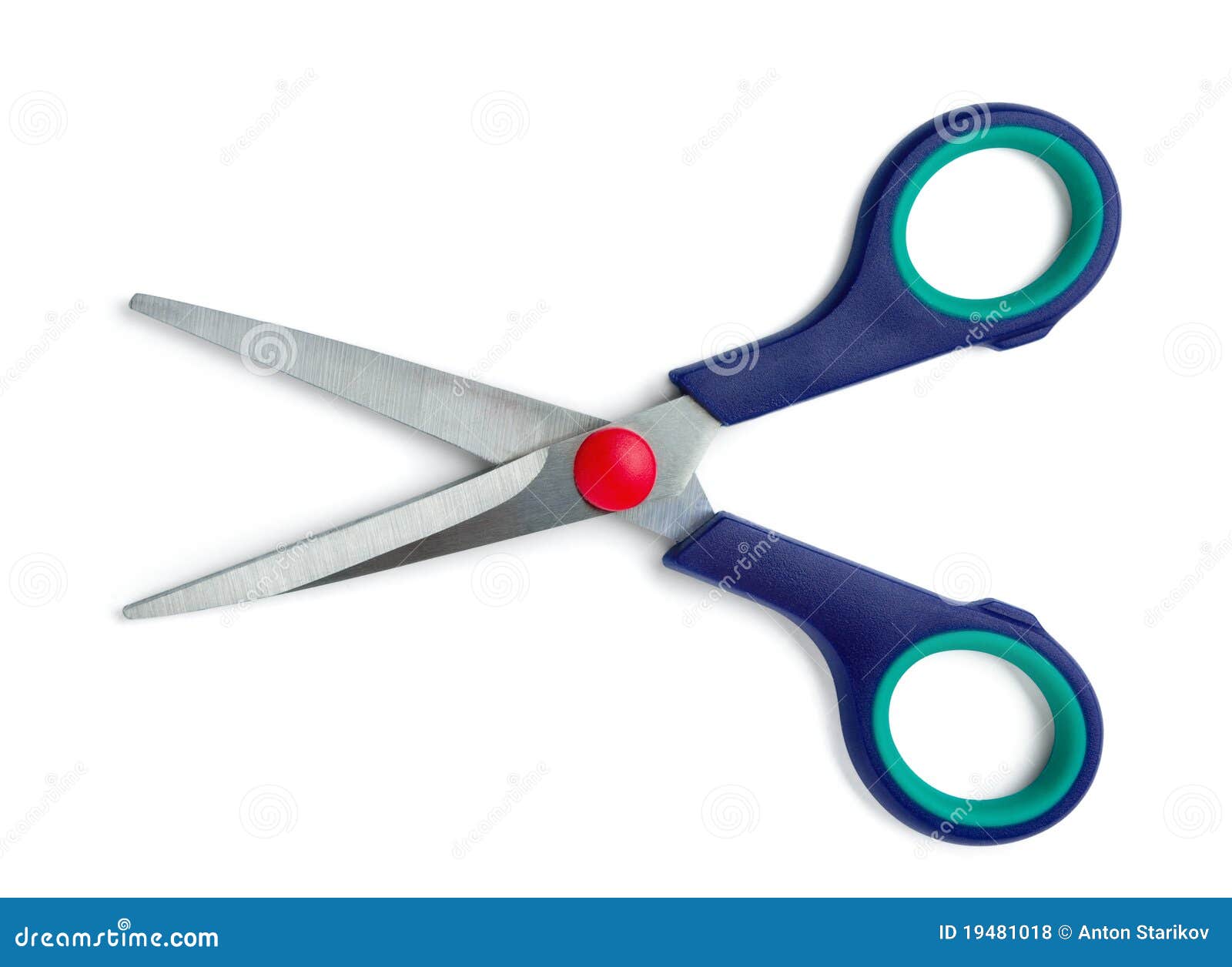 Scissors stock photo. Image of color, scissors, open - 19481018