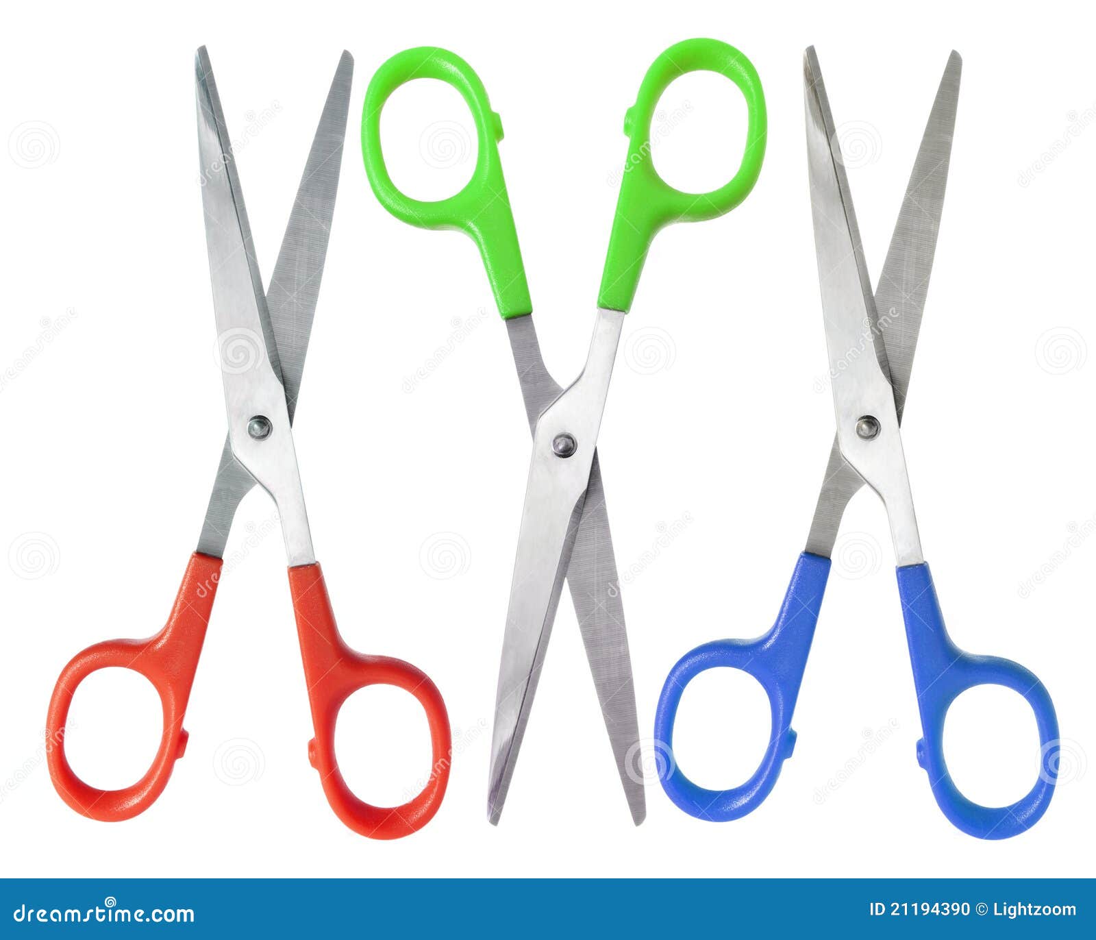 Scissors stock photo. Image of colour, color, still, metal - 21194390
