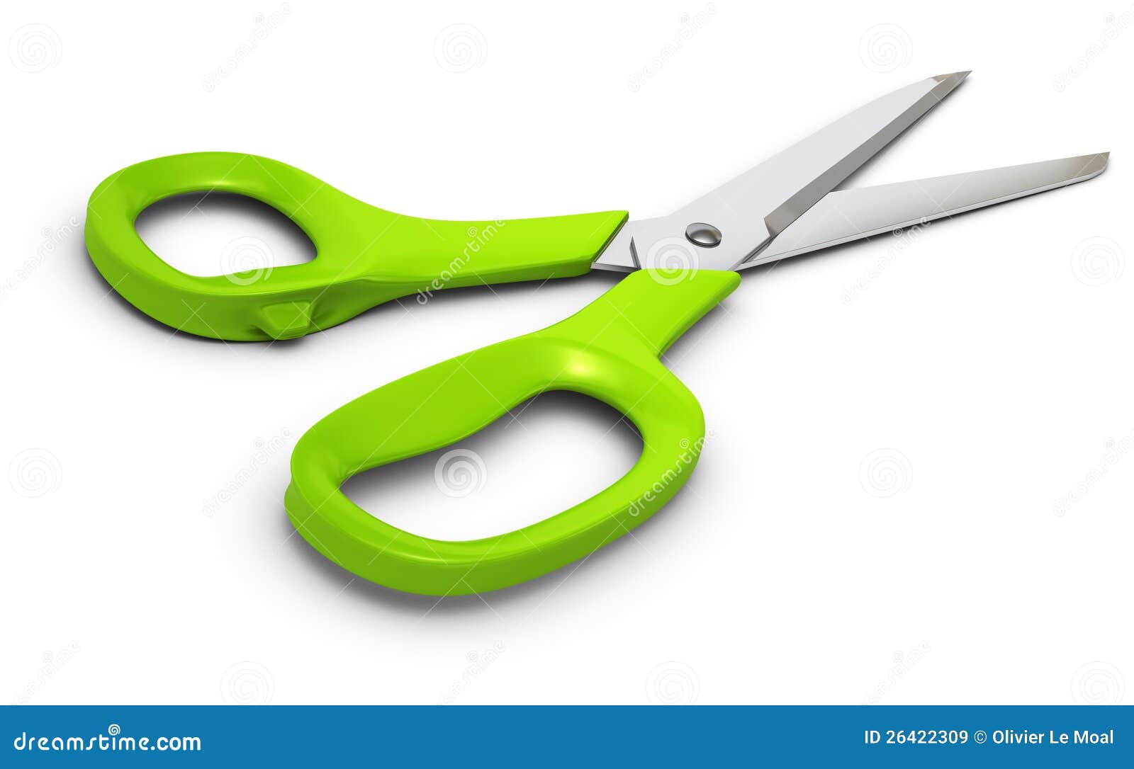 Scissors stock illustration. Illustration of single, shadow - 26422309
