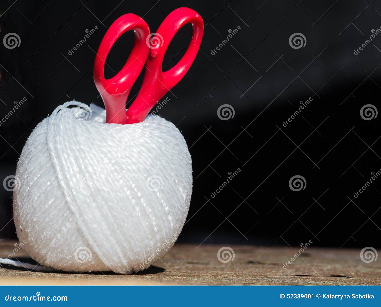 Scissors and a Ball of String Stock Image - Image of house, design ...