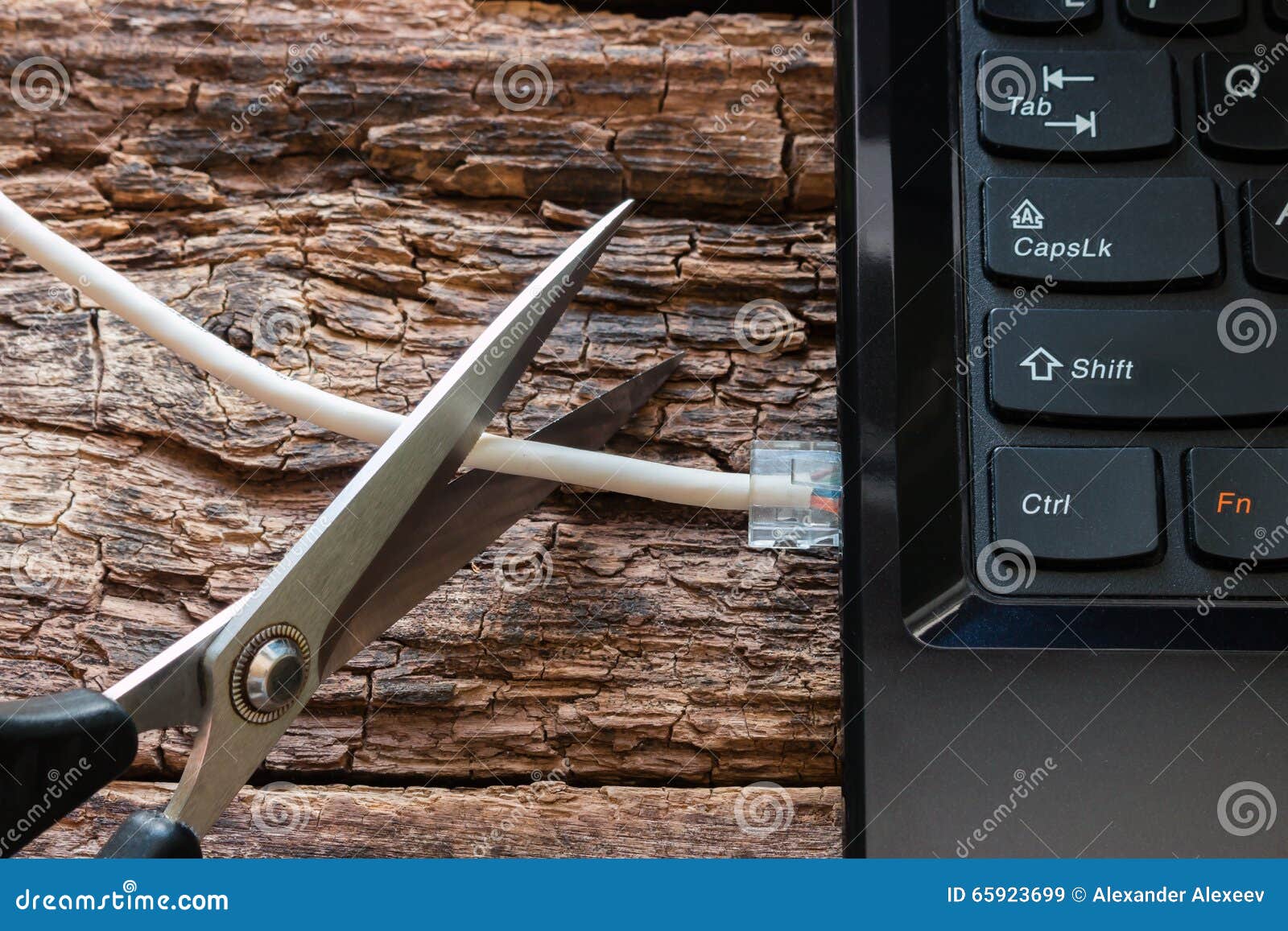 Scissors and cable stock image. Image of hand, home, cable - 65923699