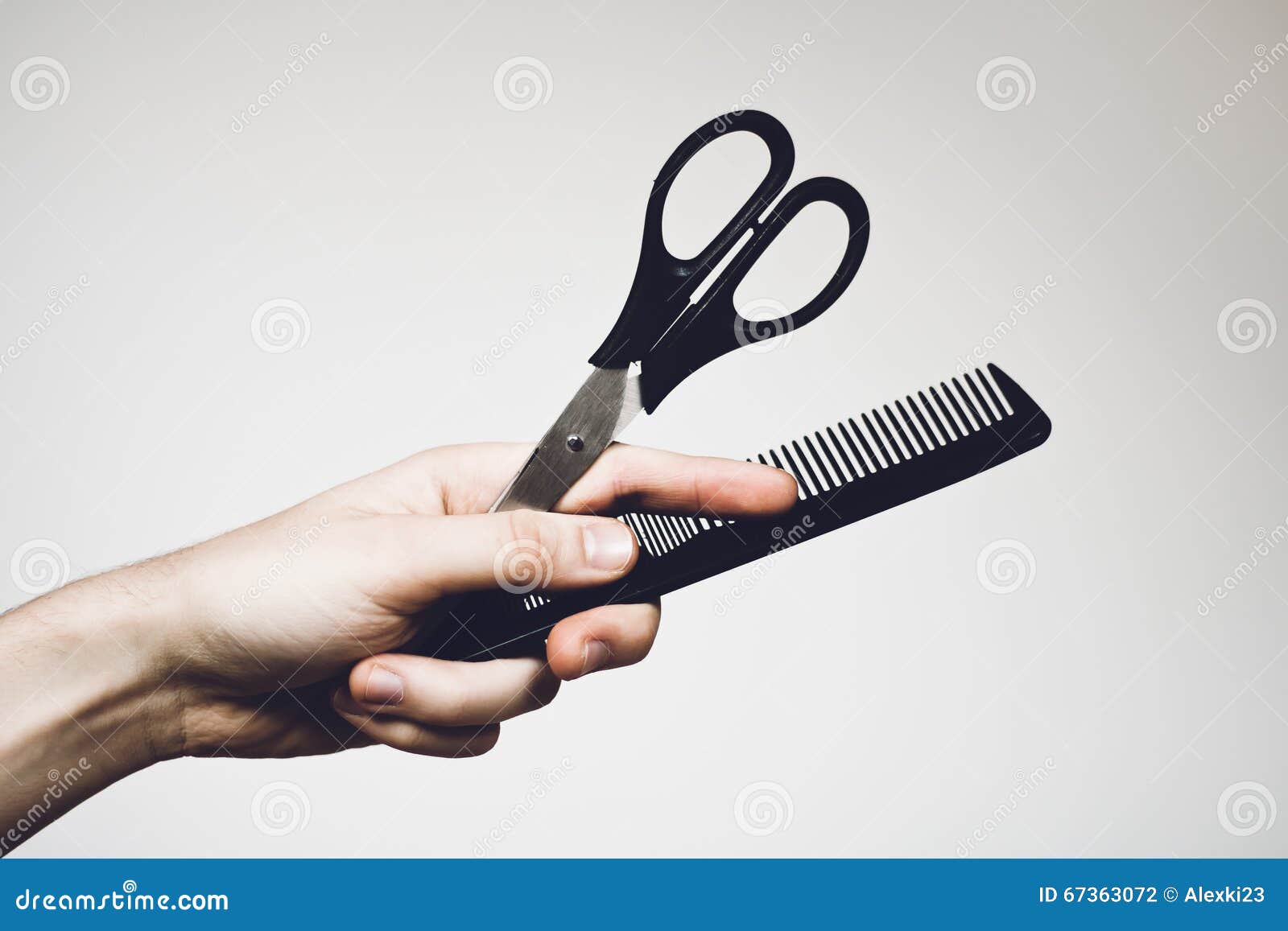 Scissors and comb stock photo. Image of hairdresser, scissors - 67363072