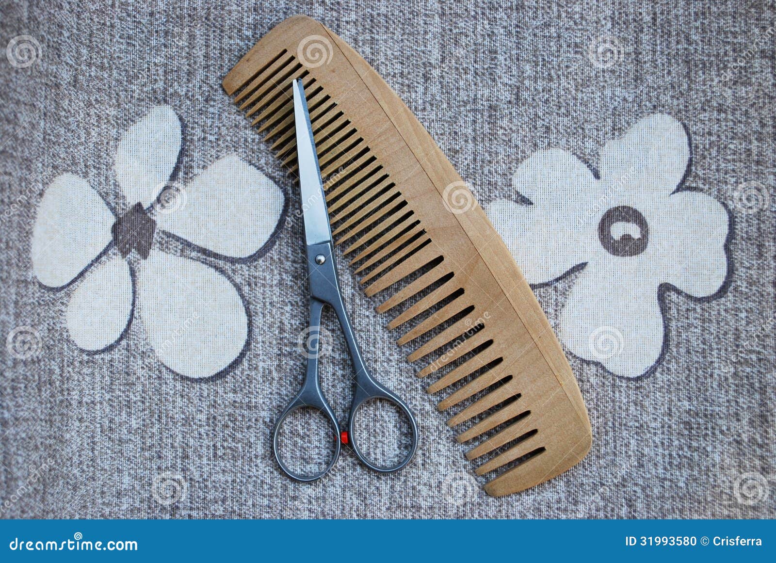 Scissors and comb stock photo. Image of haircut, coiffure - 31993580