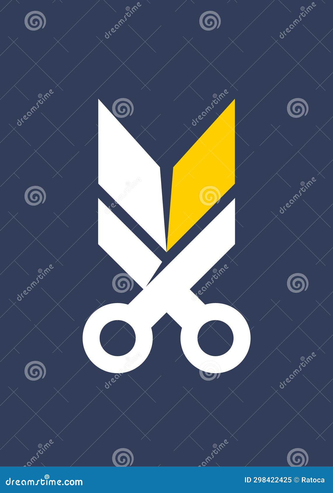 Scissors cutting symbol stock vector. Illustration of silhouette ...