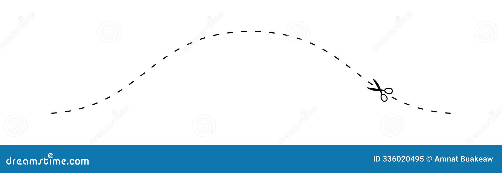 Scissors On Dashed Line Star Shape, Dash Line And Scissors, Dash Outline And Scissors Vector ...