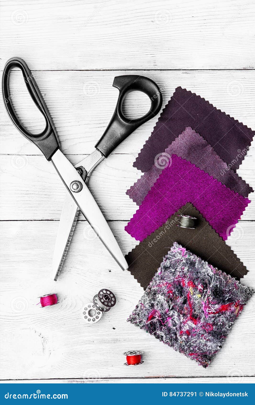 Scissors for fabric stock image. Image of hobbies, craft - 84737291