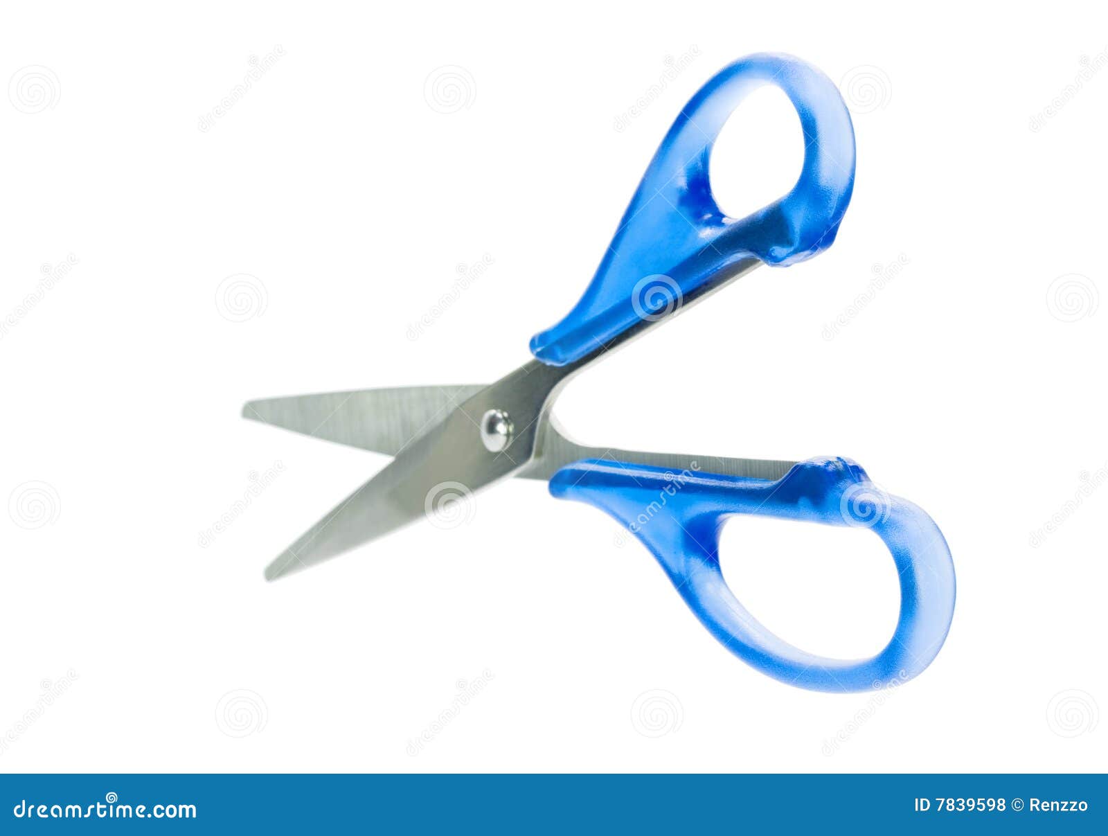 Scissors Floating in Cutting Motion Stock Photo - Image of float, chop ...