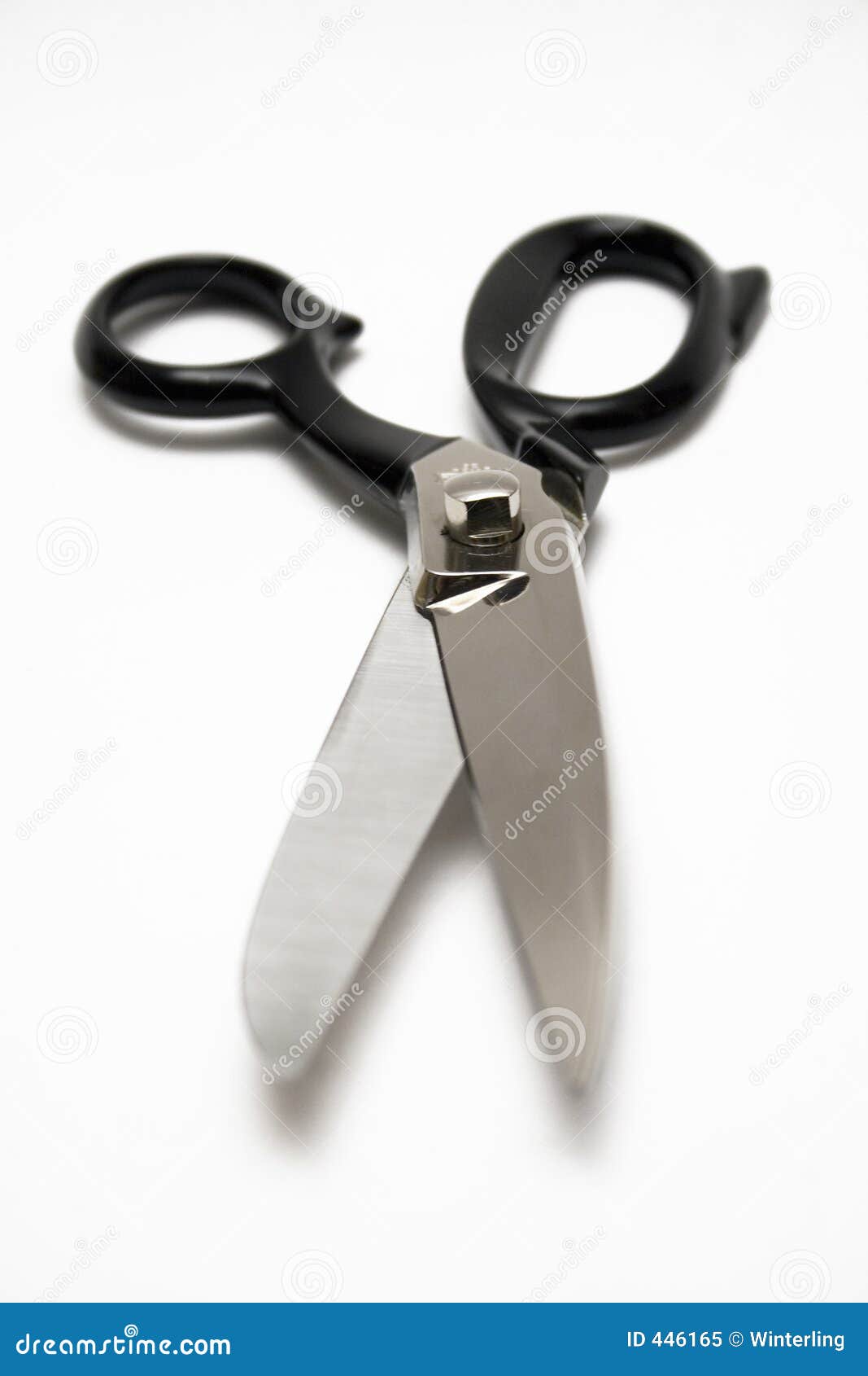 Scissors (Front View) stock image. Image of scissors, cutting - 446165