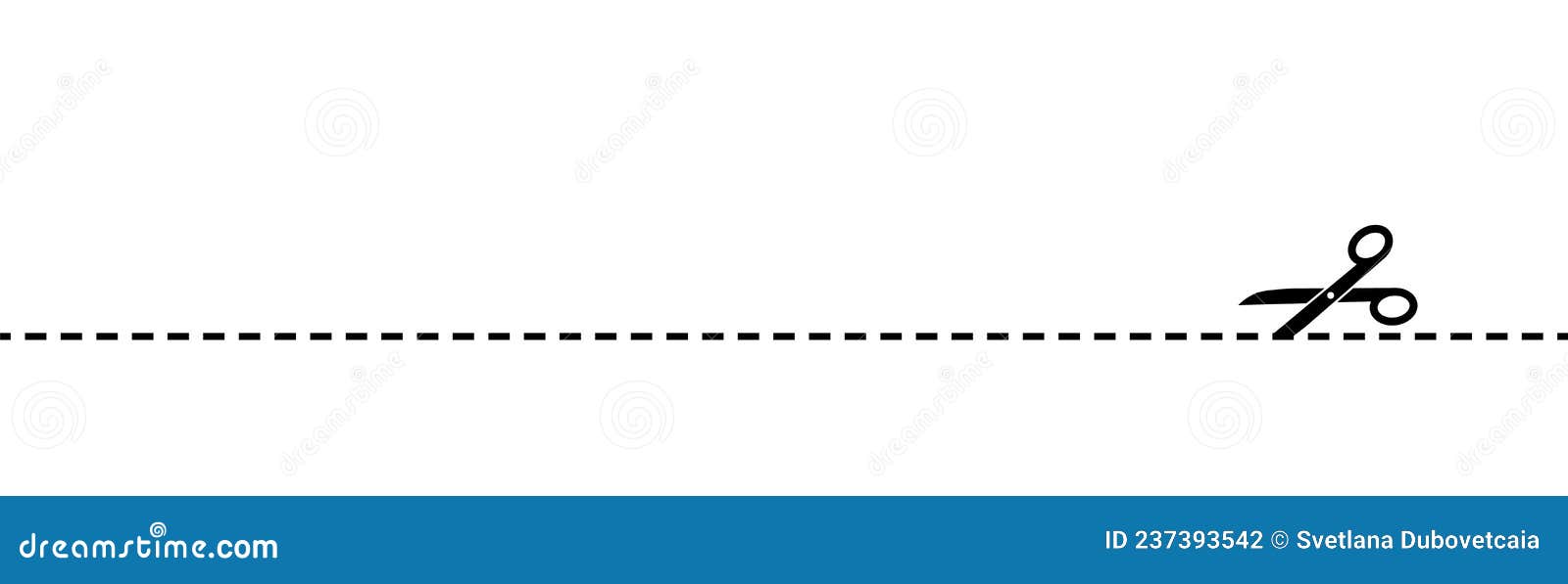 Scissors for Hand Cutting Package. Scissor Cut Dot Line. Open Here ...