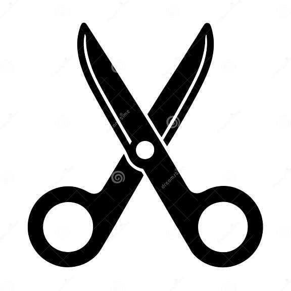 Scissors are Hand-operated Cutting Tools with Two Sharp Blades Stock ...