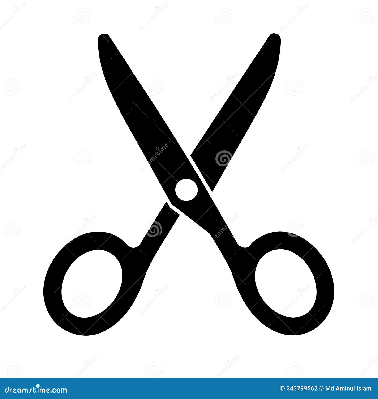 Scissors are Hand-operated Cutting Tools with Two Sharp Blades Stock ...