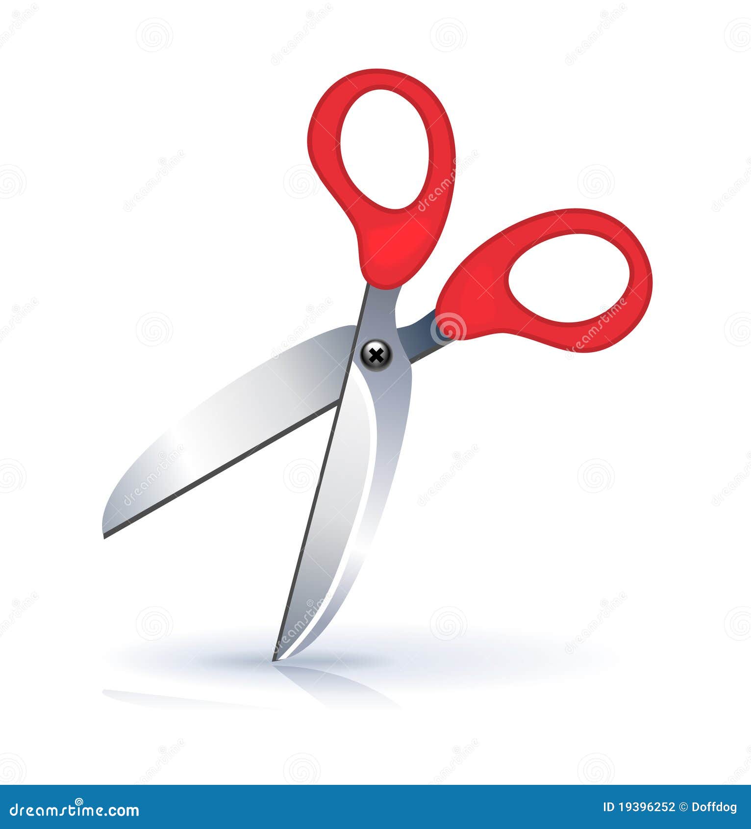 Scissors icon stock vector. Illustration of sign, element - 19396252