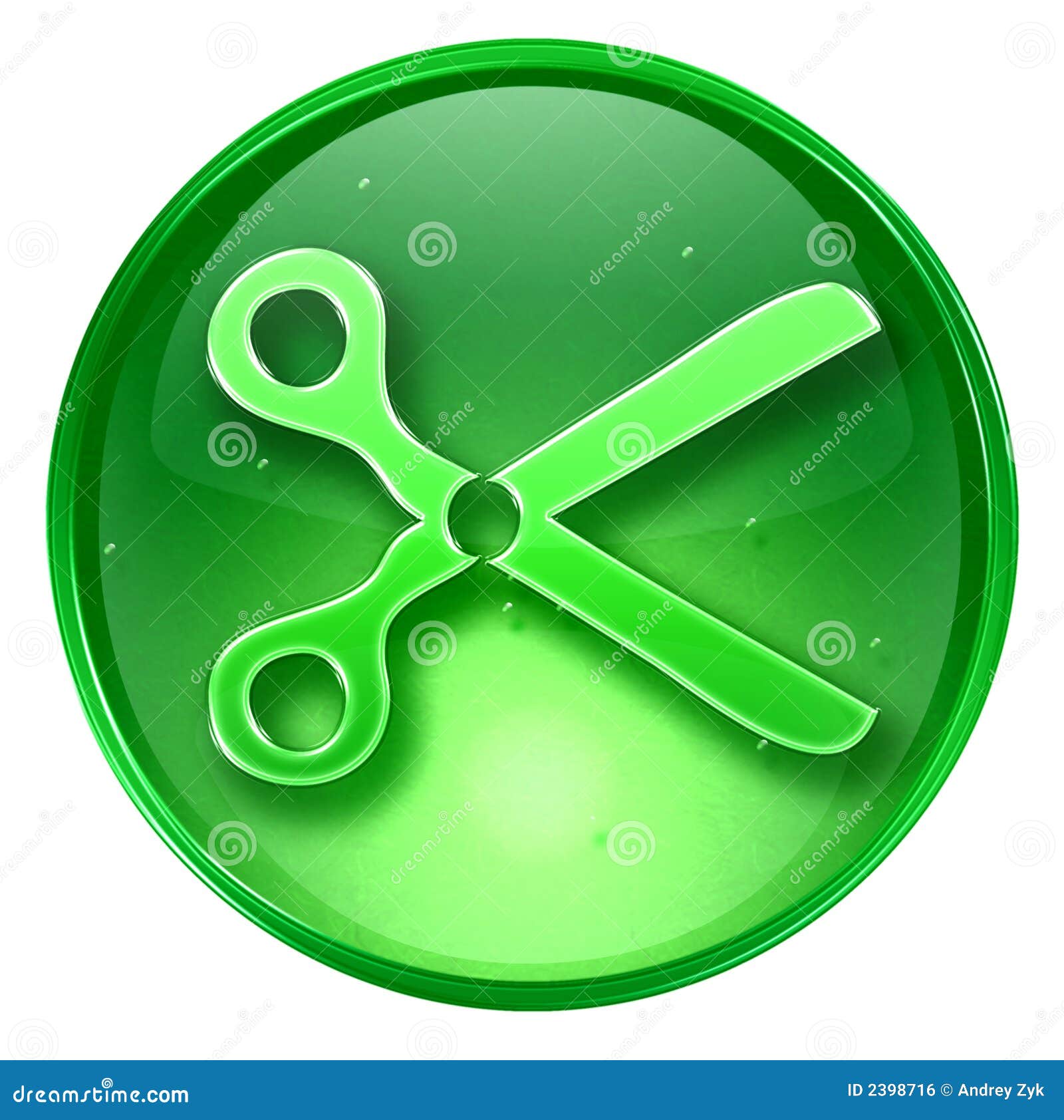 Scissors icon. stock illustration. Illustration of cloth - 2398716
