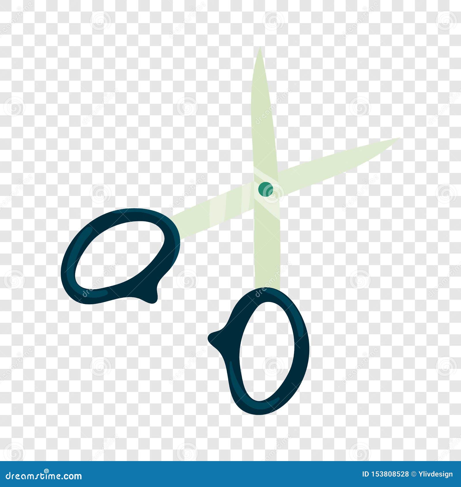 Scissors Icon, Cartoon Style Stock Vector - Illustration of cartoon ...