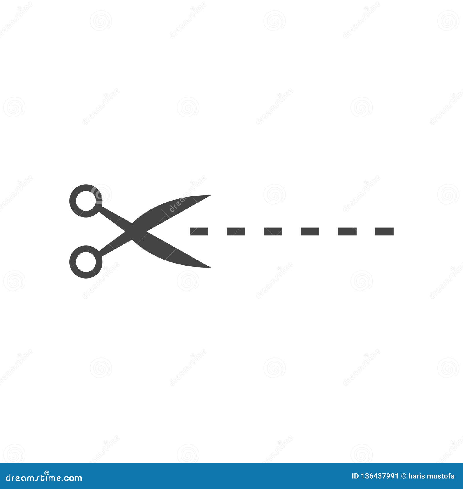Scissors Icon Graphic Design Template Vector Stock Vector ...