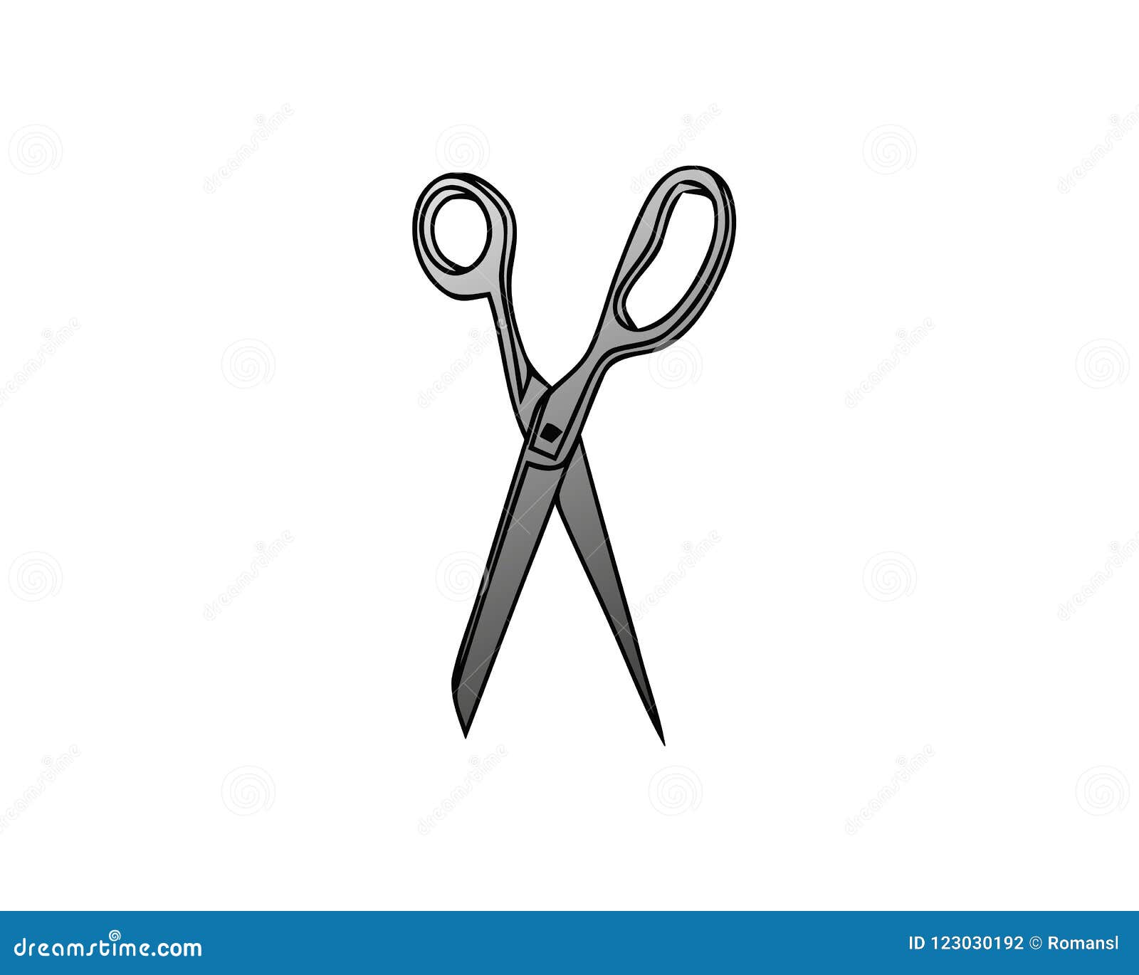 Scissors Icon Simple Vector Sign and Modern Symbol. Scissors Vector ...