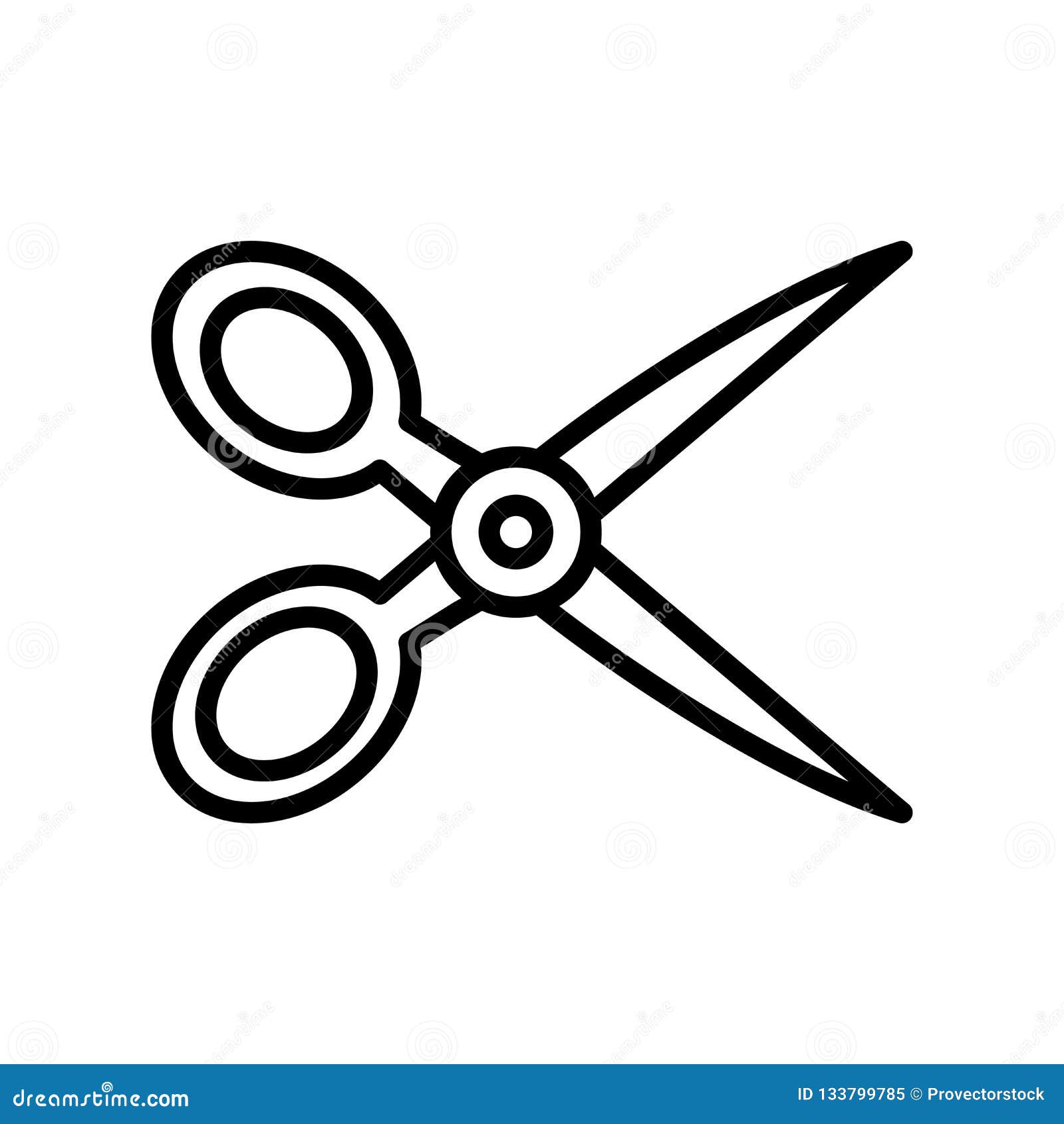 Scissors Clipart Outline Images