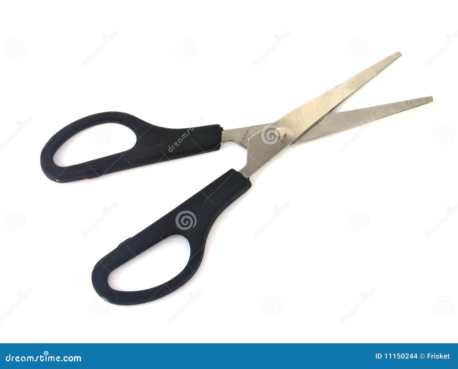 Scissors isolated stock photo. Image of stainless, paper - 11150244