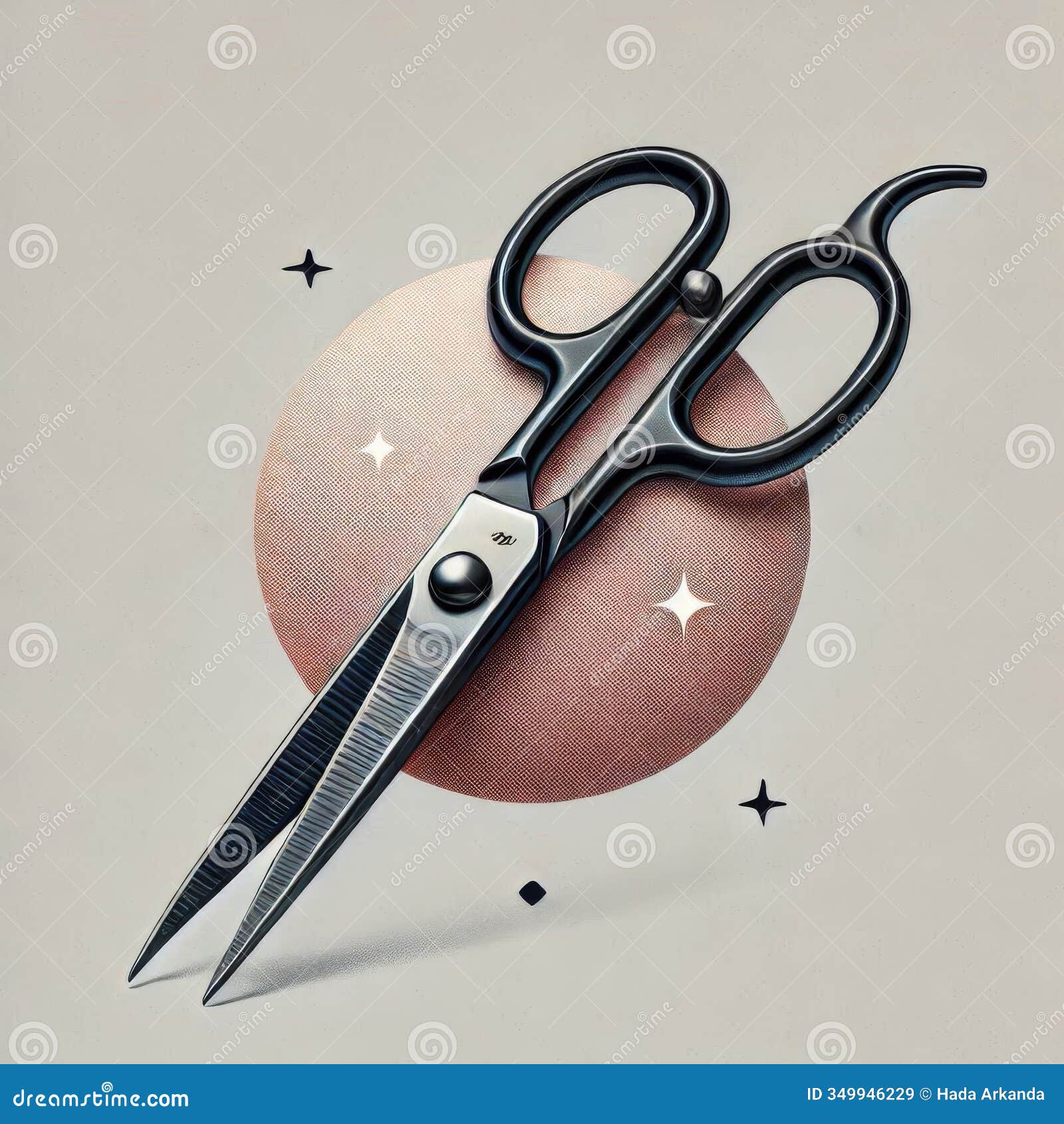 Scissors Isolated on a Clean White Background, Perfect for Graphic ...