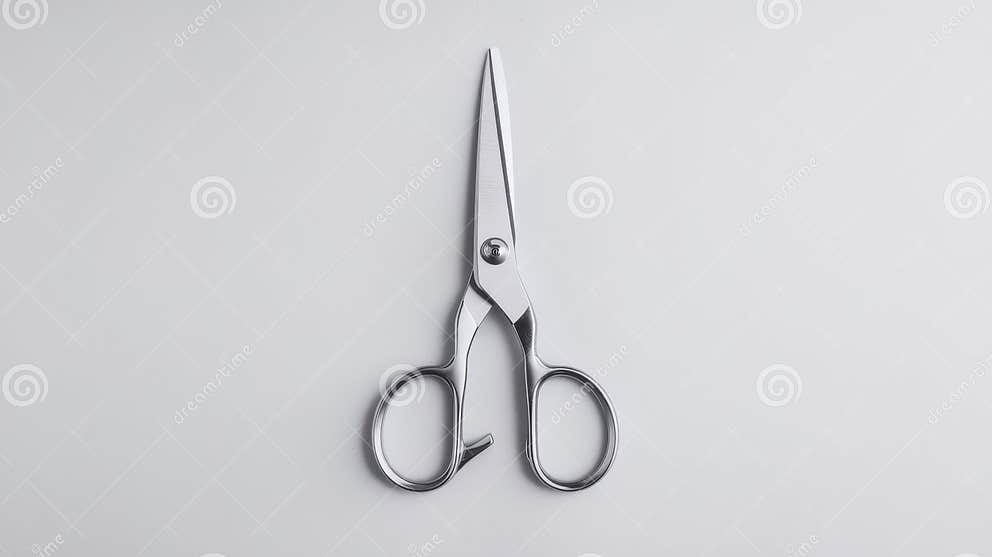Scissors Isolated on a Clean White Background, Perfect for Graphic ...